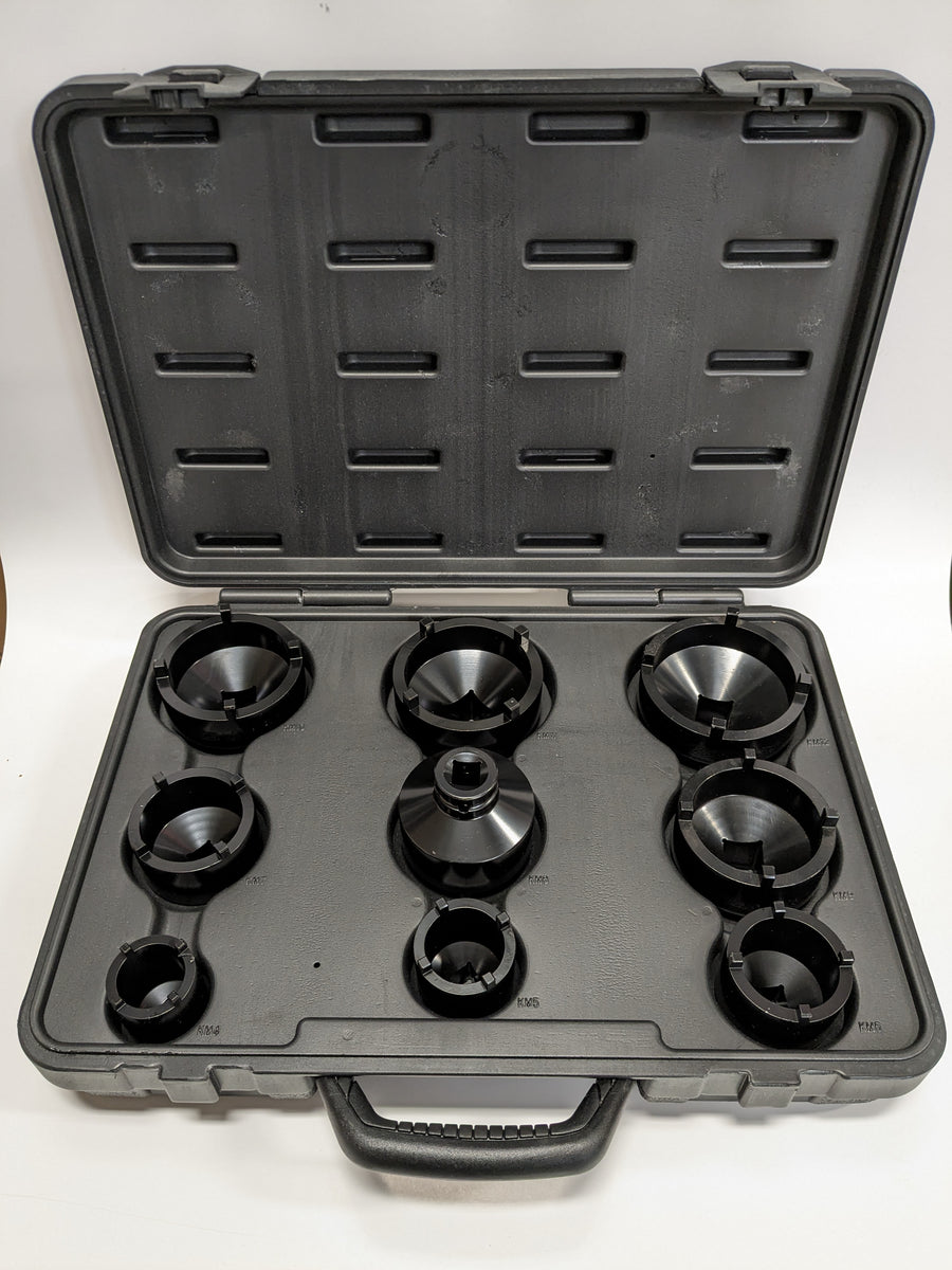 KM Bearing Locknut Socket Set, External Spigot – NEWMAN TOOLS SHOPPING CART