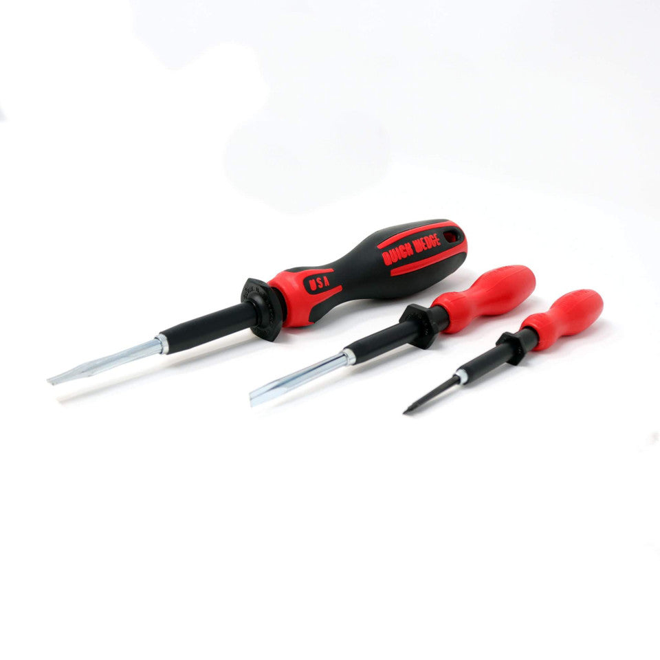 Quick-Wedge Screw-Holding Screwdrivers Gift Set #3E – NEWMAN TOOLS ...