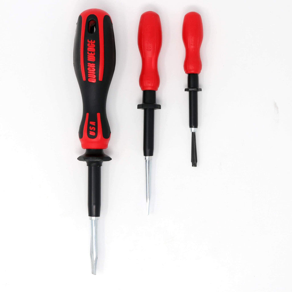 Quick-Wedge Screw-Holding Screwdrivers Gift Set #3E – NEWMAN TOOLS ...