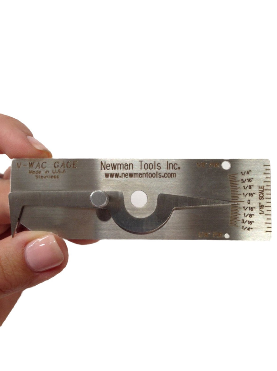 WG-5, "V-Wac" Weld Gauge – NEWMAN TOOLS SHOPPING CART